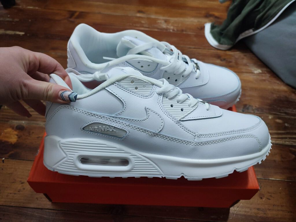 Nike air max 90 patike bele kao ekokoža A klasa NOVO Novo Brojevi 41