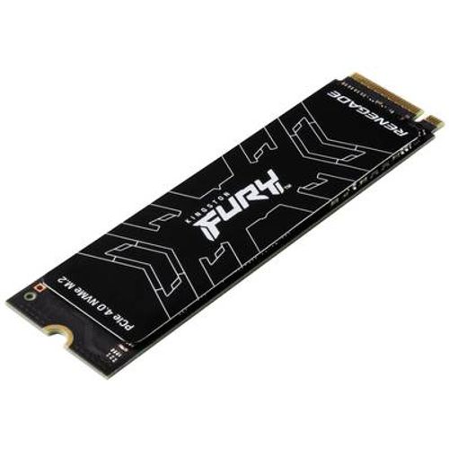 Kingston SFYRSK/1000G M.2 NVMe 1TB, 2280, PCIe Gen 4x4, FURY Renegade, 3D TLC NAND, Read up to 7,300 MB/s, Write up to 6,000 MB/s, Includes cloning software, w/Heatsink