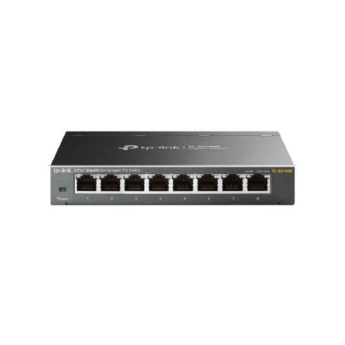 TP-LINK TL-SG108E Gigabit Switch sa 8 RJ45 Portova