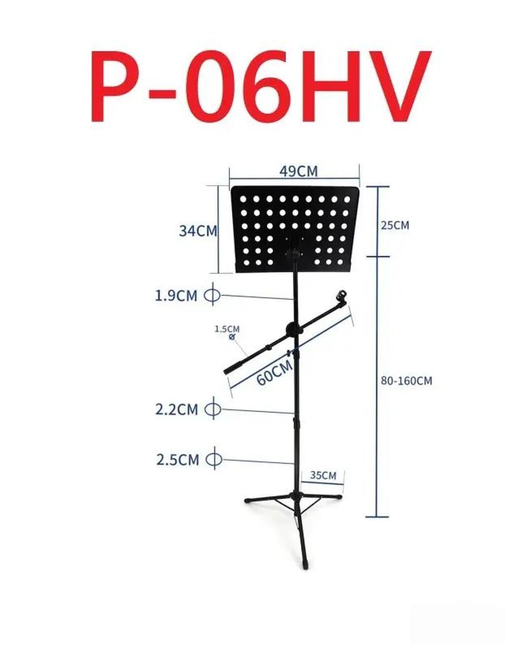 STALAK ZA NOTE ORKESTARSKI SA STALKOM ZA MIKROFON |