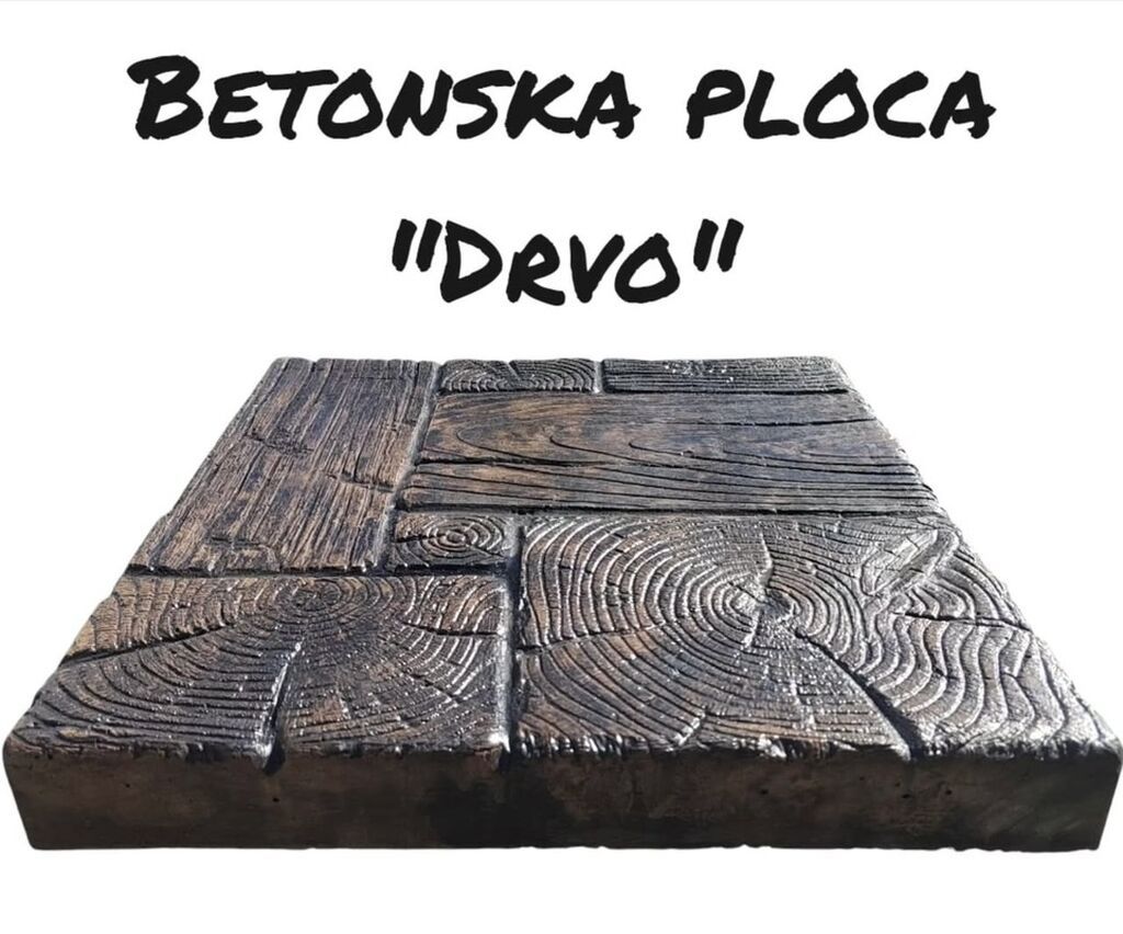 Betonska ploča “Drvo” – dekorativni betonski element sa realističnom