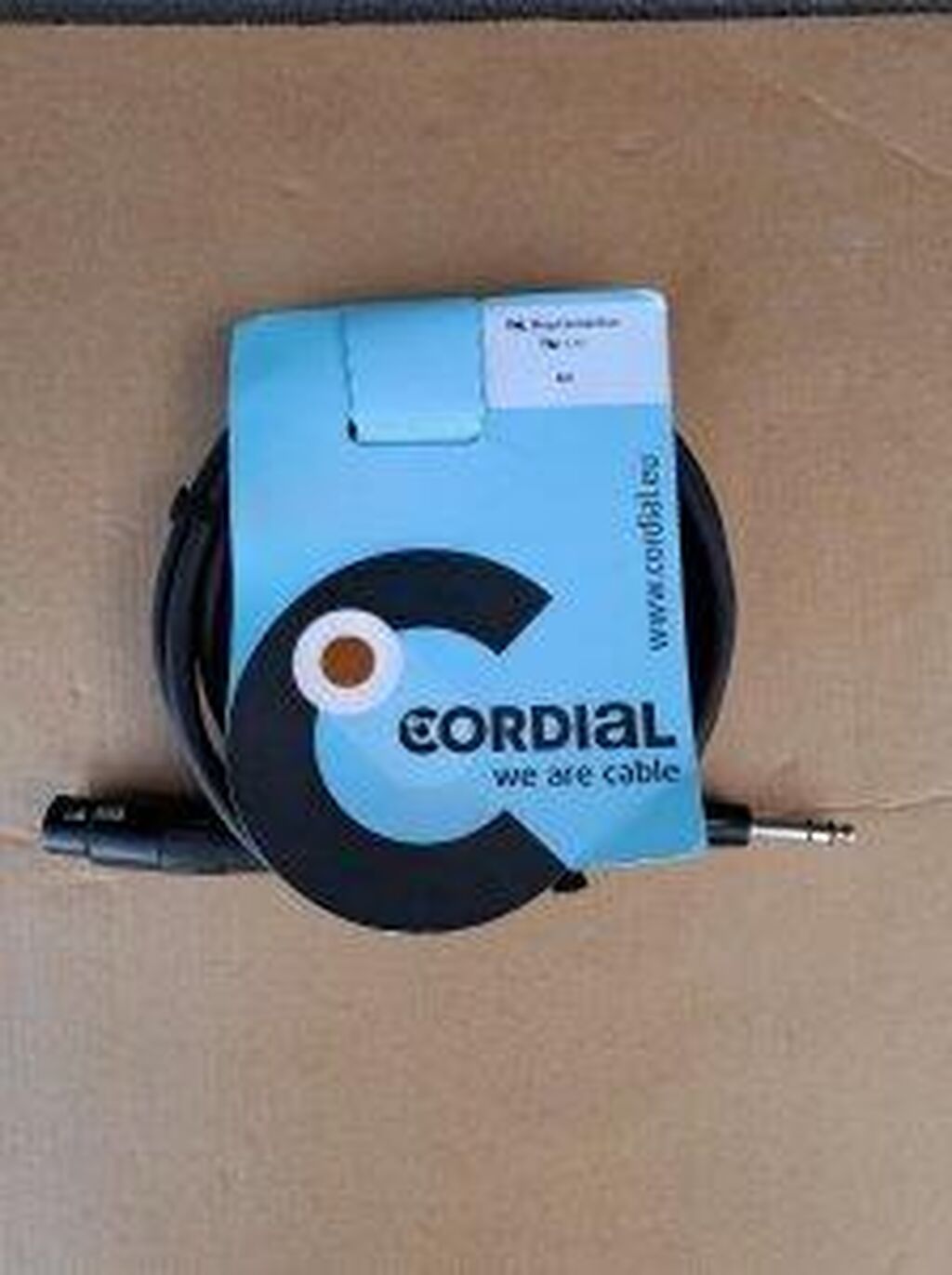 CORDIAL CIM FV BALANCED XLR TO STEREO JACK BANANA | Slanje po