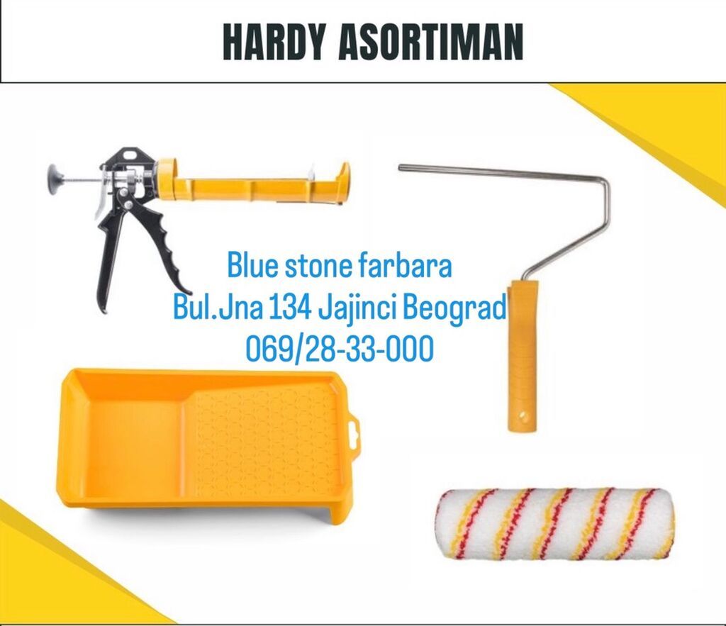 HARDY asortiman – alati za farbanje i zaptivanje - Valjak za