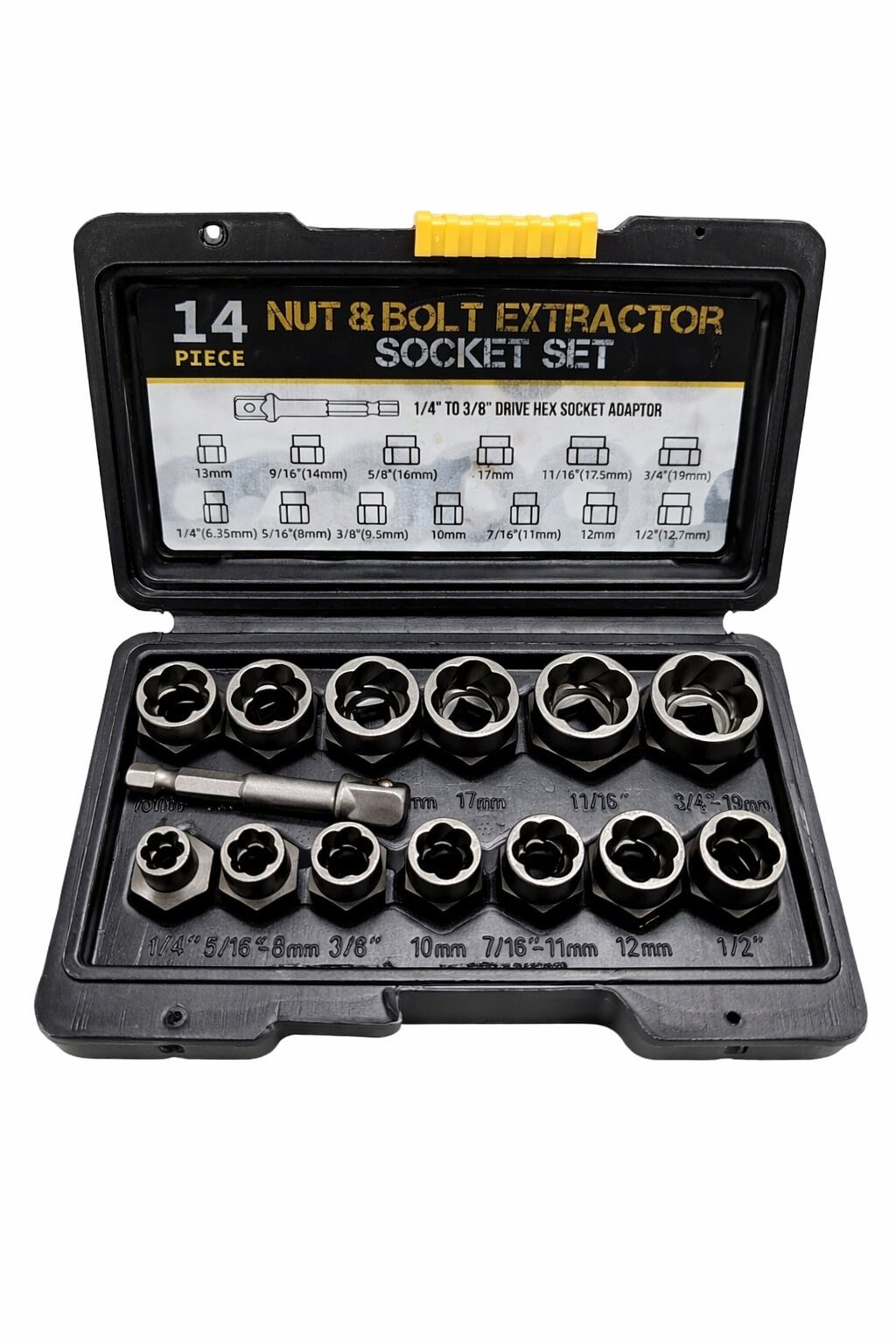 Set za vađenje oštećenih šrafova i matica – 14 delova - Specijalne