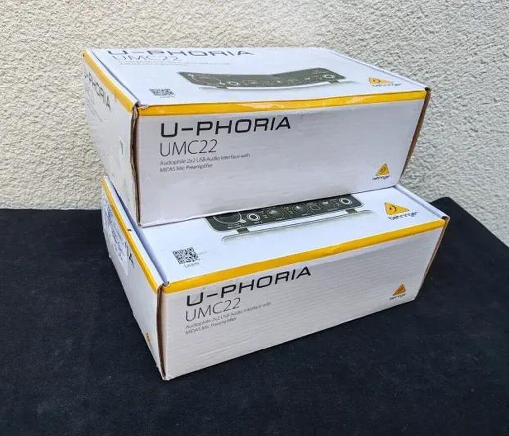 BEHRINGER U-PHORIA UMC22 USB AUDIO INTERFEJS | Slanje po dogovoru