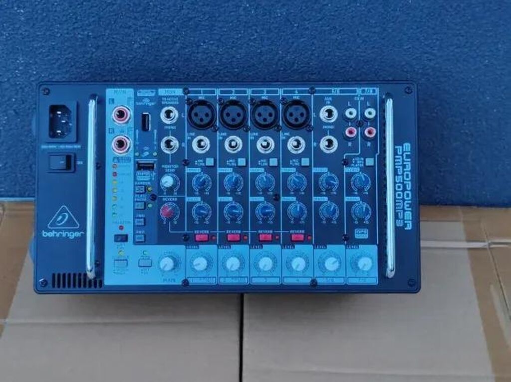 BEHRINGER PMP500 MP3 MIKSETA SA REVERBOM | . Slanje po