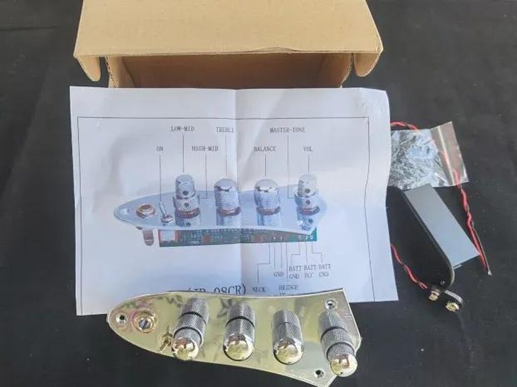 AKTIVNA ELEKTRONIKA ZA BAS GITARU JAZZ BASS MARCUS | Slanje po