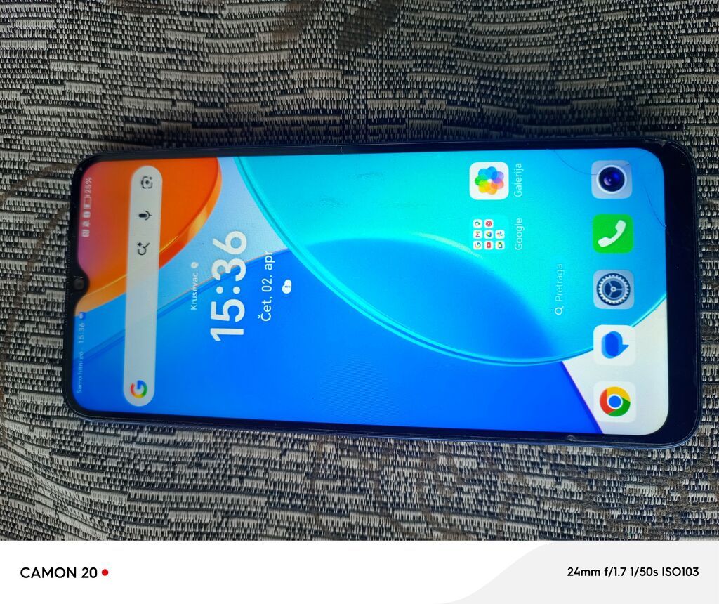 HONOR pametni telefon – plava boja - Ekran: veliki „full‑screen“