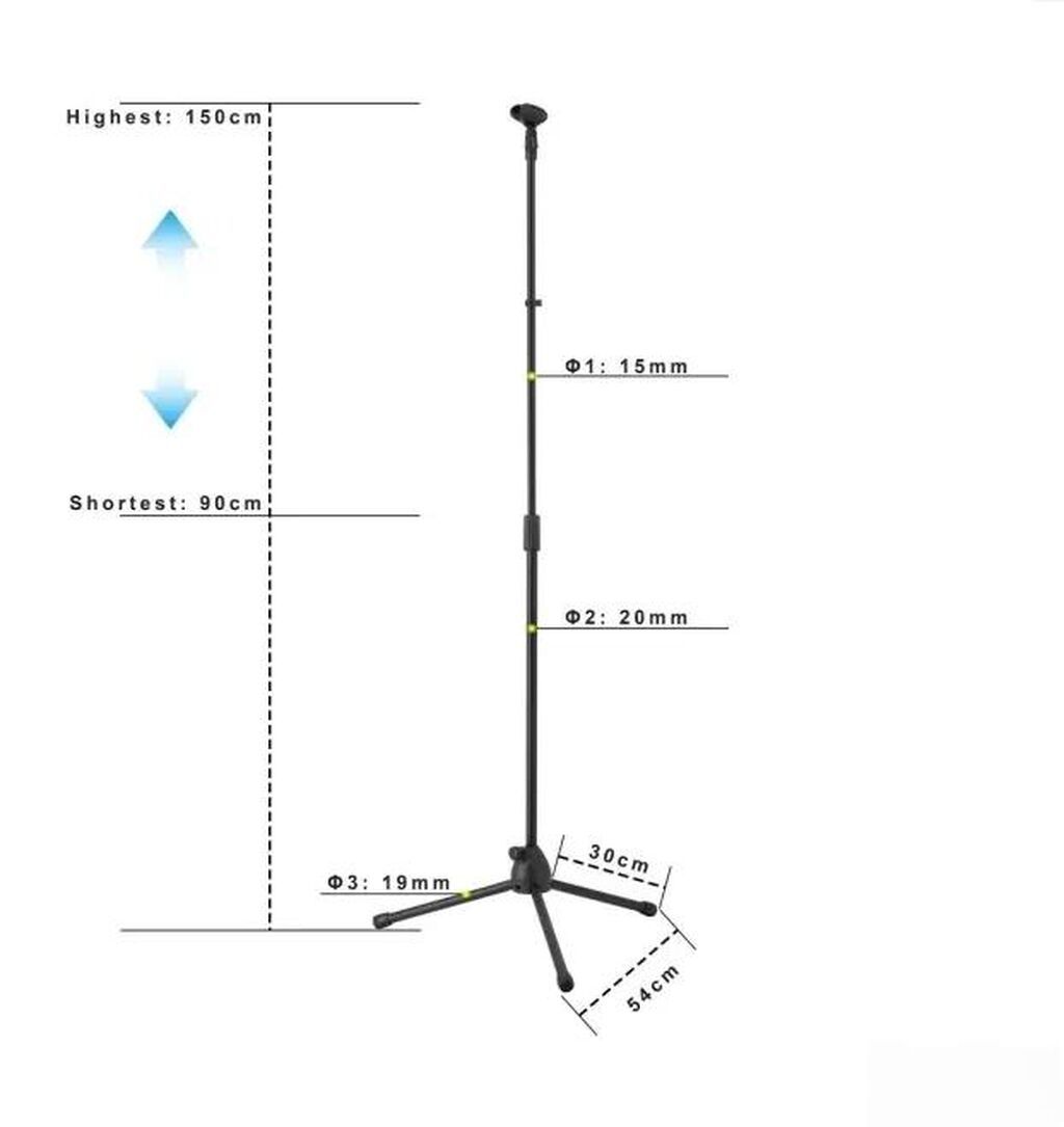 Stalak za mikrofon ravan sklopiv besplatna dostava | ravan sklopivi