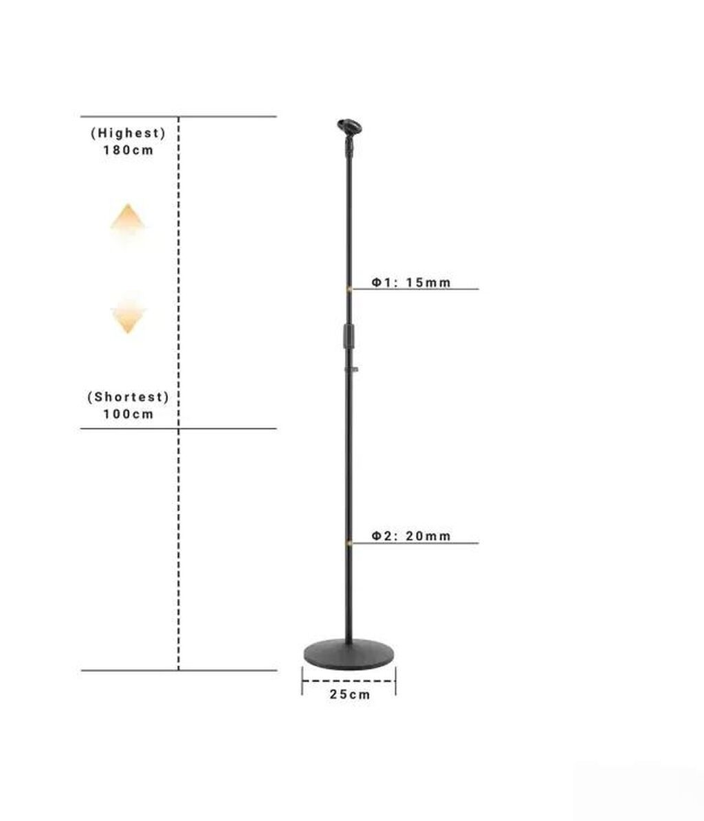 Stalak za mikrofon sa tegom ravan besplatna dostava | ravan stalak