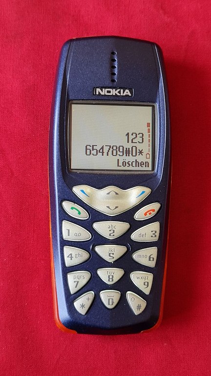 Nokia mobilni telefon (serija 3xxx/6xxx – klasični model sa T9