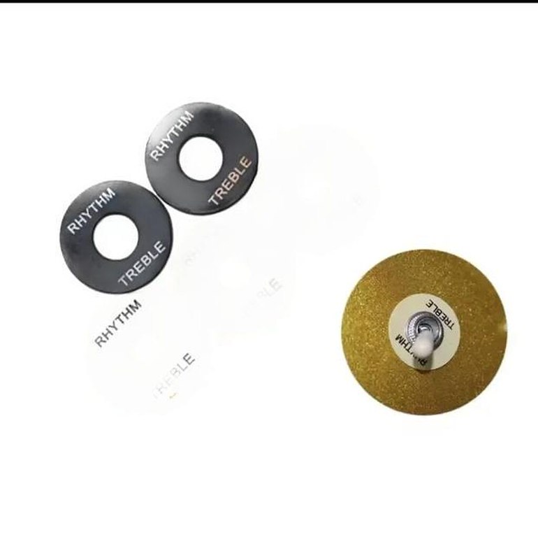 RHYTHM TREBLE TOGGLE PLATE PLOCICA- BELA | Slanje po dogovoru ili