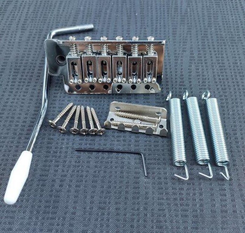 TREMOLO STRAT CHROME - KOMPLET BRIDGE | Slanje po dogovoru ili lično