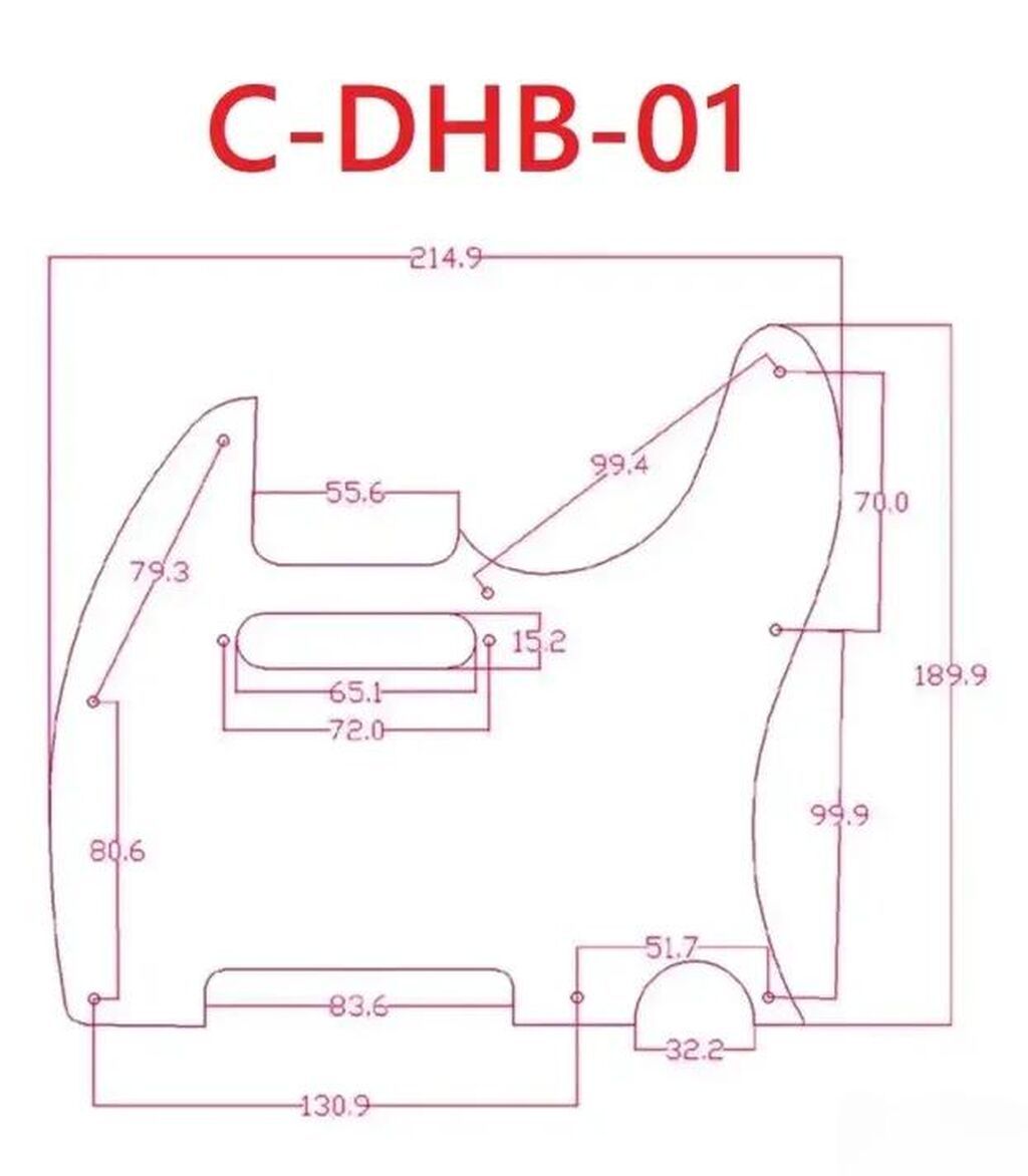 PICKGUARD TELECASTER, VISE BOJA NA STANJU | Za telecaster i srodne