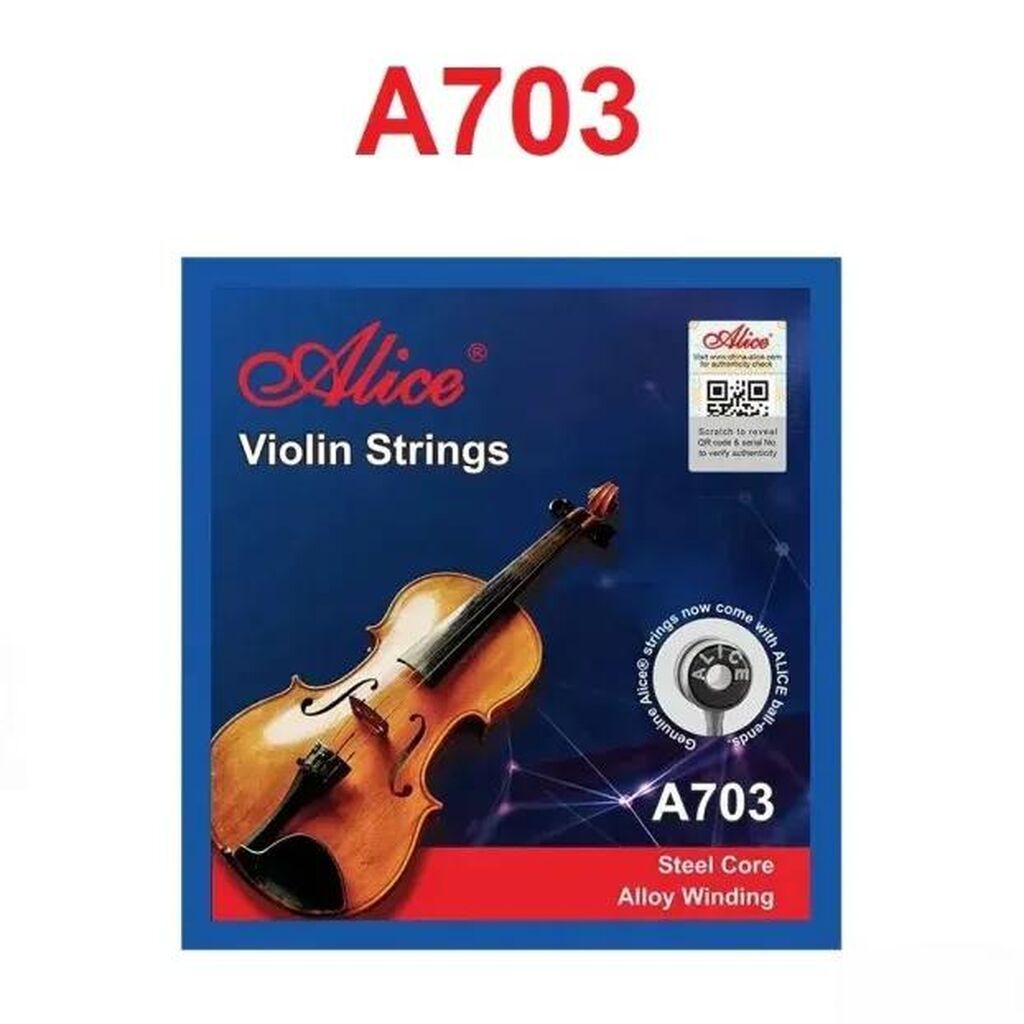ALICE ŽICE ZA VIOLINU A703 NEW BESPLATNA DOSTAVA | Odlične žice po