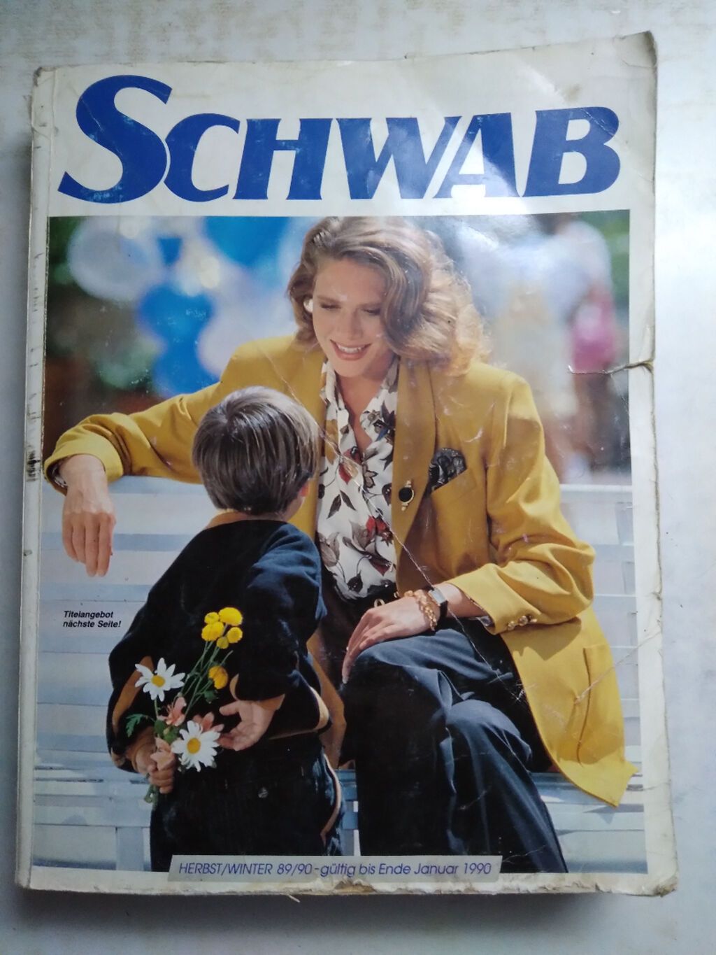 Katalog Schwab jesen/zima 1989/90. 27x21 cm.1092 str. 1894