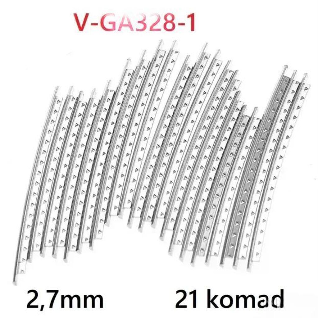 PRAGOVI ZA BAS GITARU 2,7MM BESPLATNA DOSTAVA | 21 komad u