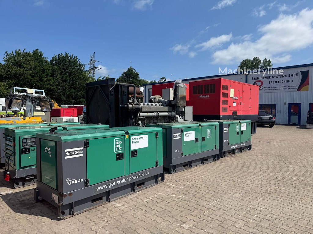 Atlas Copco Notstromaggregat 40 KVA Generator Stromaggregat diesel generator