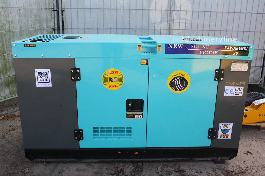 Prodaje se Silent Generator KK30-III-SSS diesel generator na aukciji