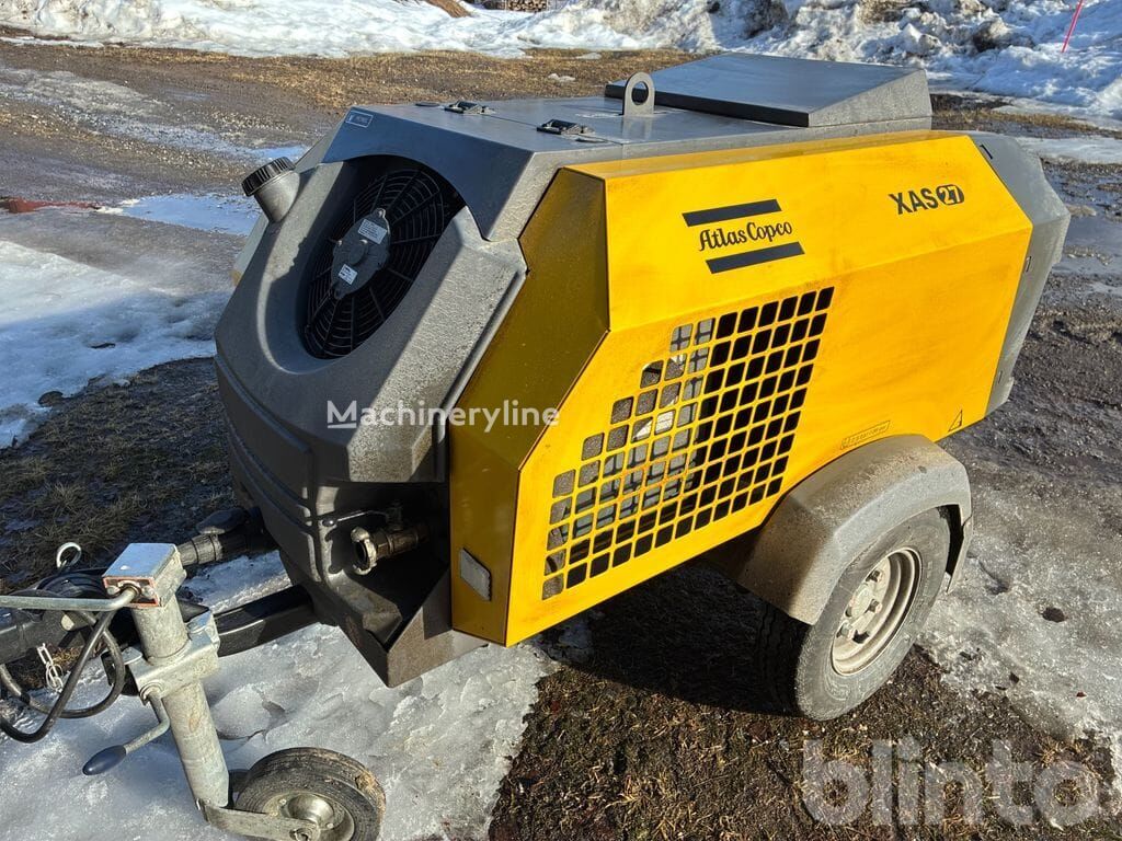 Prodaje se Atlas Copco XAS27 mobilni kompresor na aukciji