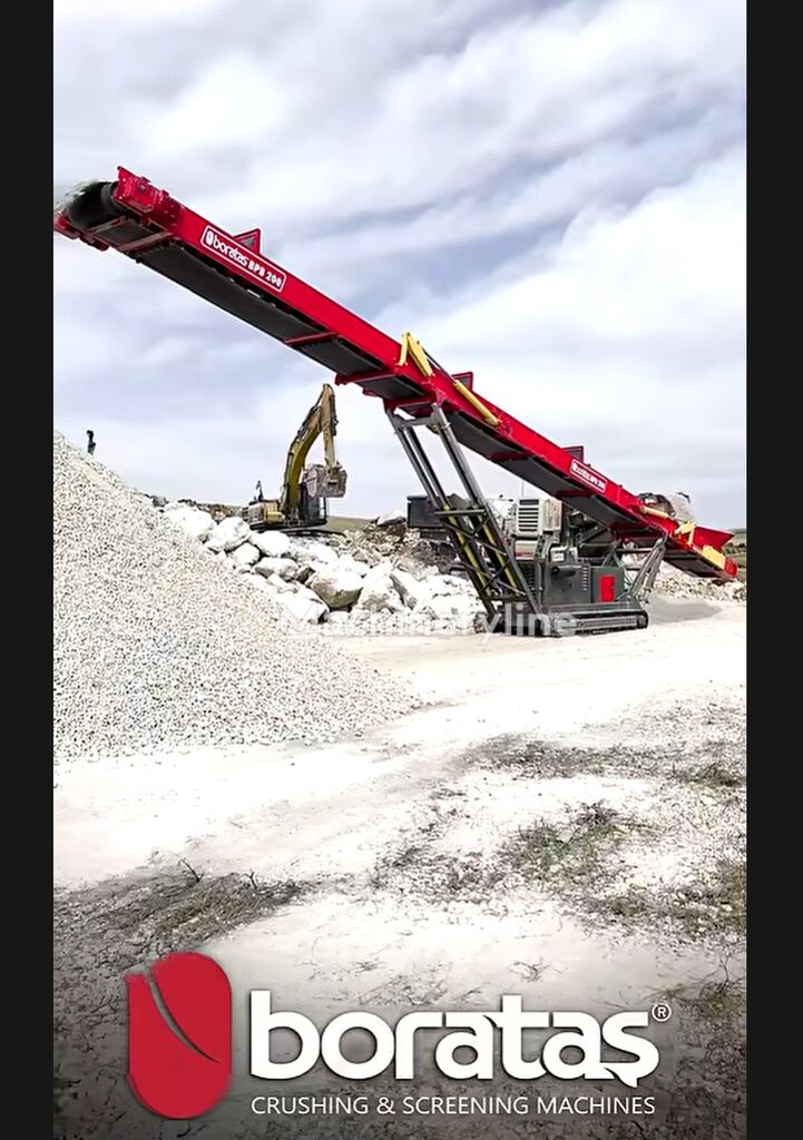 Novi Boratas BPB200 Tracked Mobile Stacker trakasti konvejer