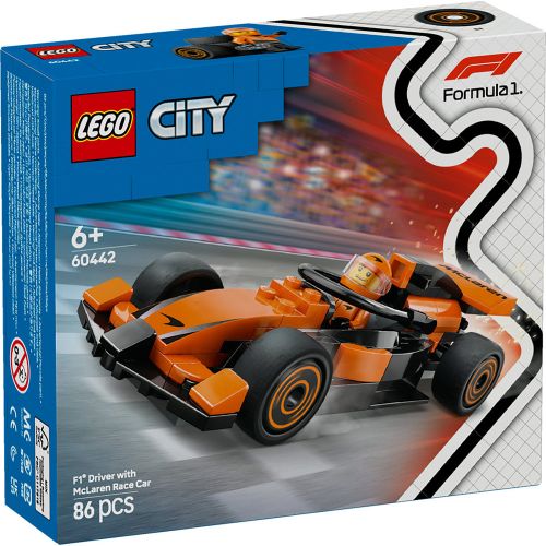LEGO CITY F1 vozač s McLaren formulom
