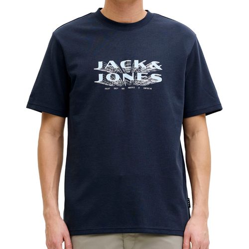 Jack&Jones Majica Jcofusion Dots Print Tee Ss Crew Sn Za Muškarce