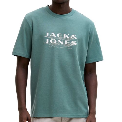 Jack&Jones Majica Jcofusion Jj Branding Tee Ss Crew Neck Za Muškarce
