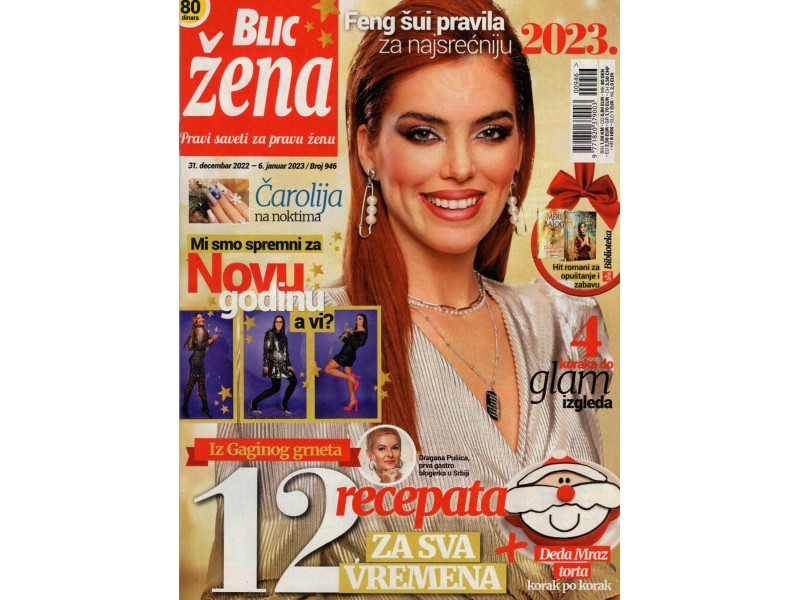 Blic Žena - br. 946 - 31. 12. 2022