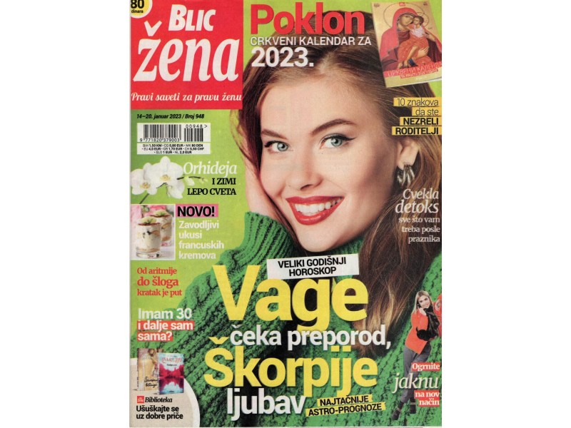Blic Žena - br. 948 - 14. 1. 2023