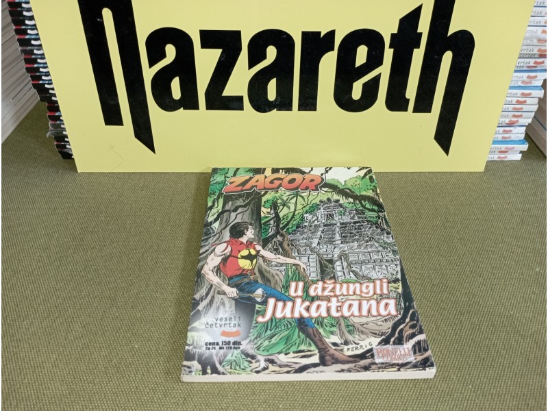 ZAGOR broj 8 (Veseli Četvrtak) (odlično očuvan)