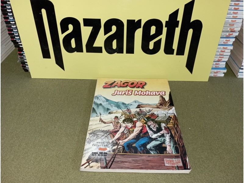 ZAGOR broj 24 (Veseli Četvrtak) (ekstra očuvan)