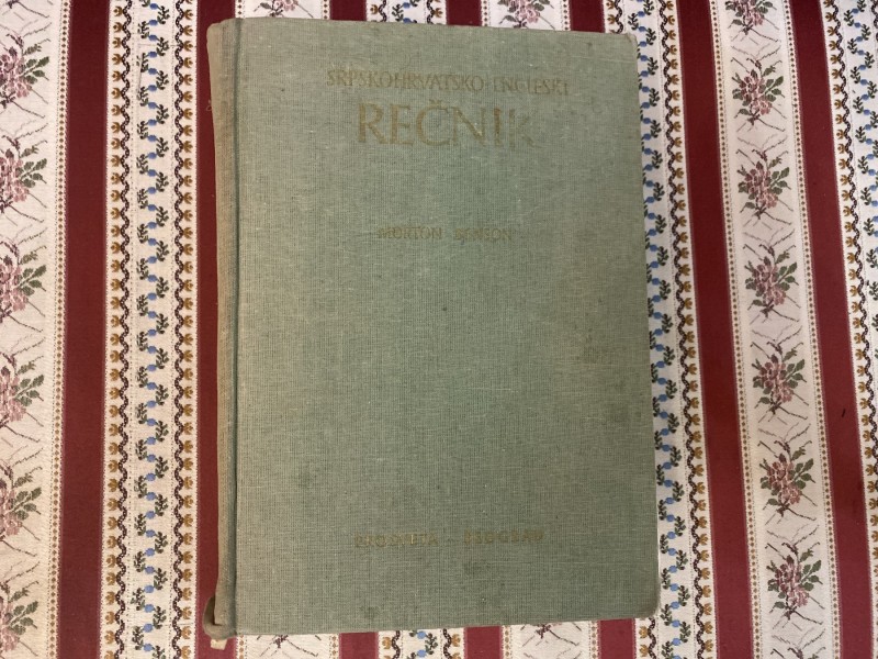 SRPSKOHRVATSKO-ENGLESKI REČNIK MORTON BENSON