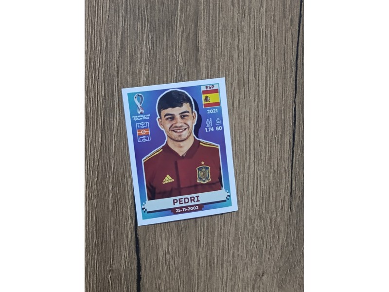 FIFA 2022 Qatar Panini USA verzija ESP 13