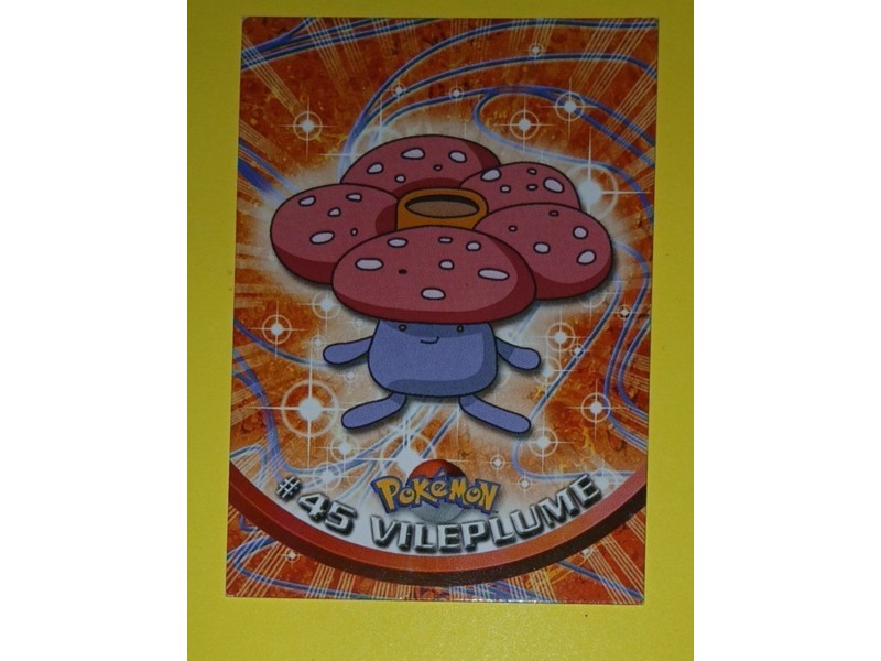 Pokemon kartica Topps 1999 Vileplume #45