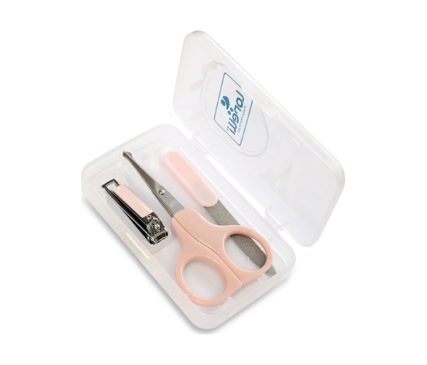 Bebi Set Za Negu Noktiju U Kutijici Roze Lorelli 10240310002