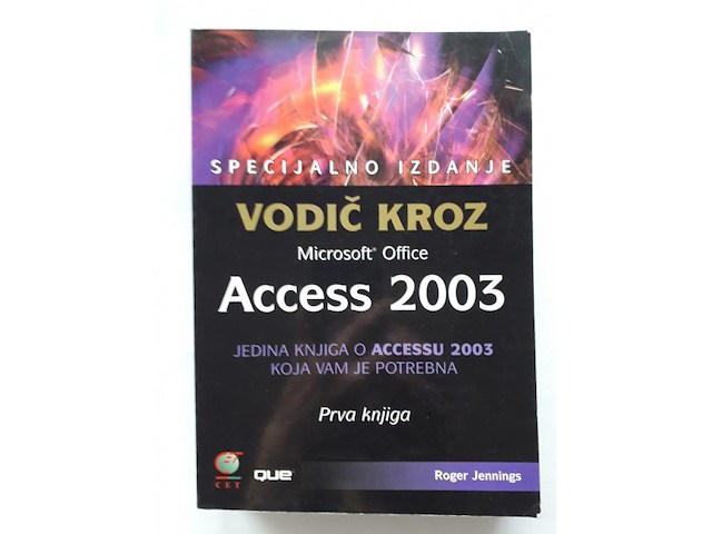 Vodič kroz Access 2003