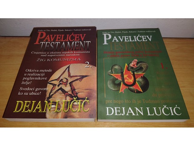 Pavelićev testament 1-2 Dejan Lučić