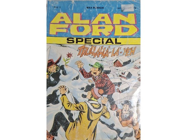 Alan Ford special br.3 - Trullalla la yeh drugi primera
