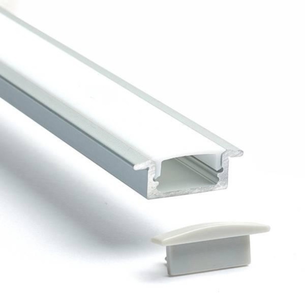 Aluminijumski Led Profil Ugradni 2m Lt100 Aura 2016758