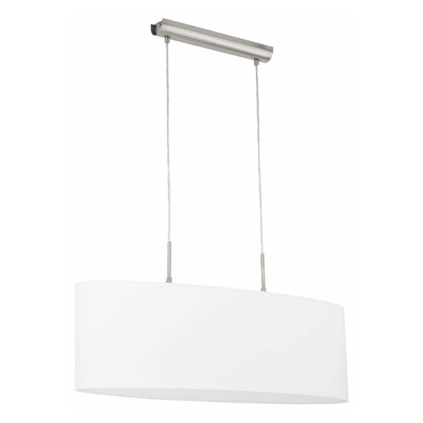 Visilica Mat Hrom-Bela 2Xe27 6129/2 Aura 2020499