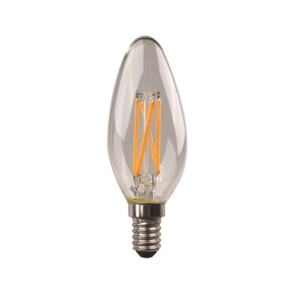 Led Filament 4.5W 4000K E14 C37 147-78111 Eurolamp 180045