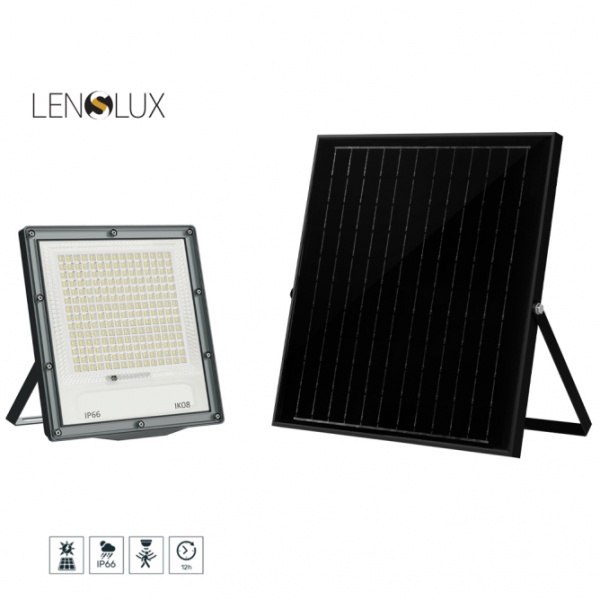 Solarni reflektor GN-SFL519-240W 5000K 3000lm 90° IP66 250283