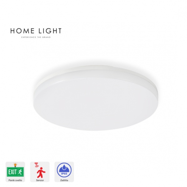 Plafonjera LED CL17 O 18W 4000K senzor/Panik IP65 Dawn 202339