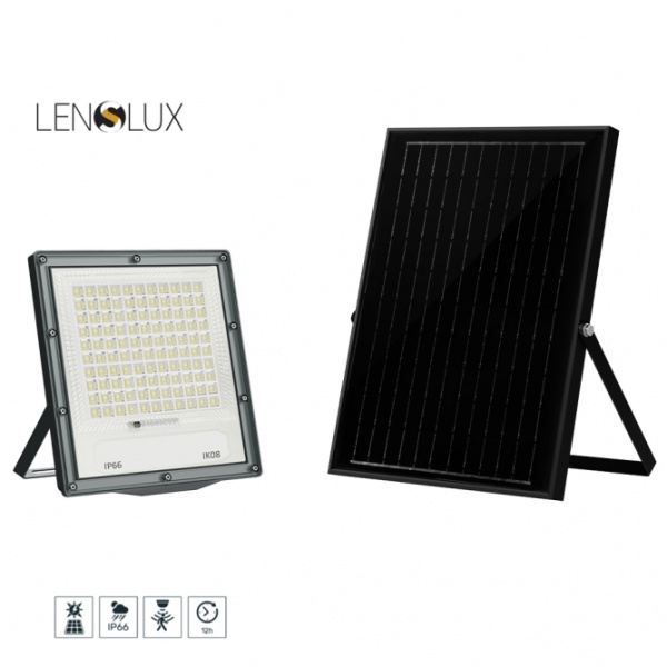 Solarni reflektor GN-SFL519-120W 5000K 1500lm 90° IP66 250279