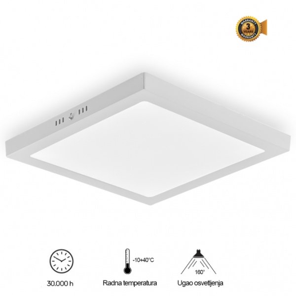 LED panel nadgradni KNS5-36W 4000K 202232