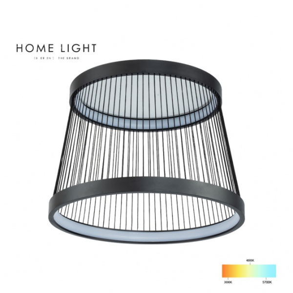 Plafonska svetiljka Luna 317 50W 3000/4000/5700K crna 200162