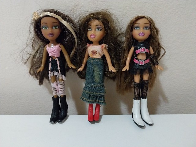 Tri lil bratz lutke 11 cm visine
