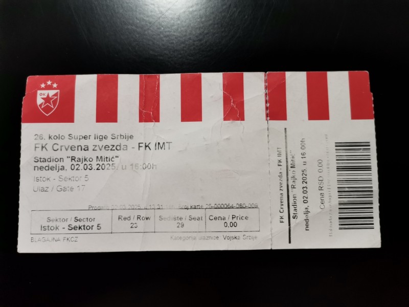 Crvena zvezda - IMT