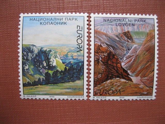 SRJ 1999., Evropa CEPT, vinjete
